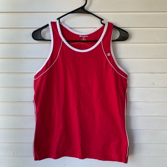 Champion | Tops | Vintage Champion Red Tank Top | Poshmark